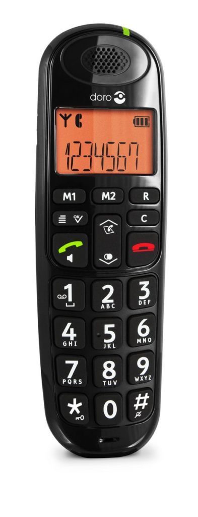 DORO PhoneEasy 100w Black | ΑΚΟΥΣΤΙΚΑ ΒΑΡΗΚΟΪΑΣ ΠΑΤΡΑ