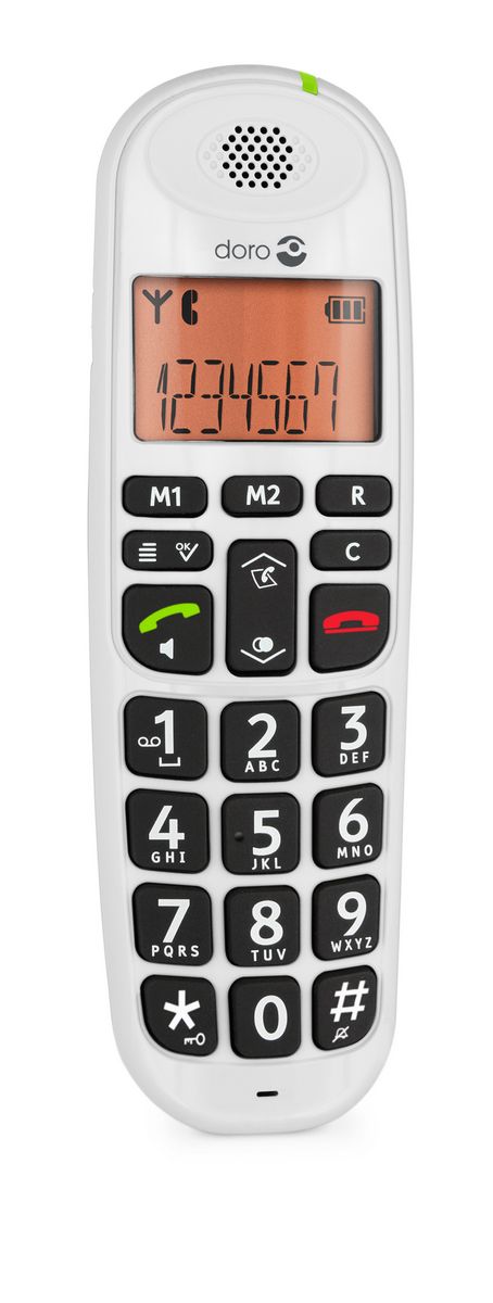 DORO PhoneEasy 100w White | ΑΚΟΥΣΤΙΚΑ ΒΑΡΗΚΟΪΑΣ ΠΑΤΡΑ